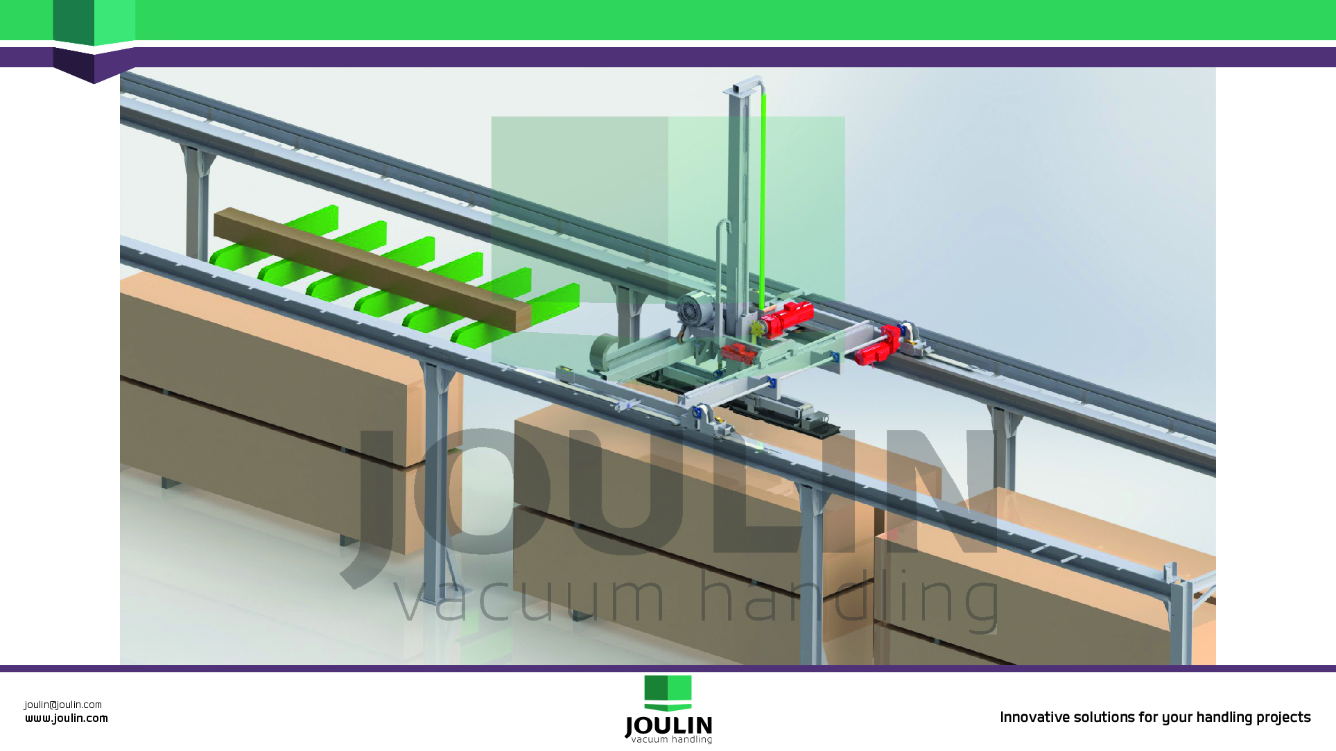 Joulin - Examples of Installations