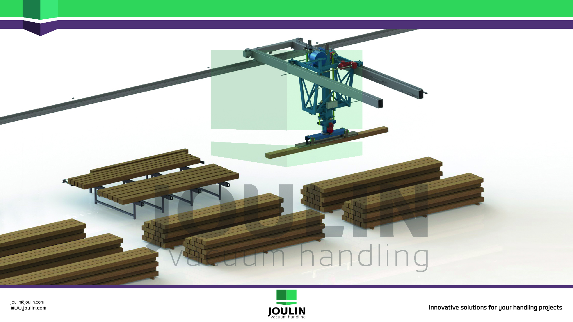 Joulin - Examples of Installations