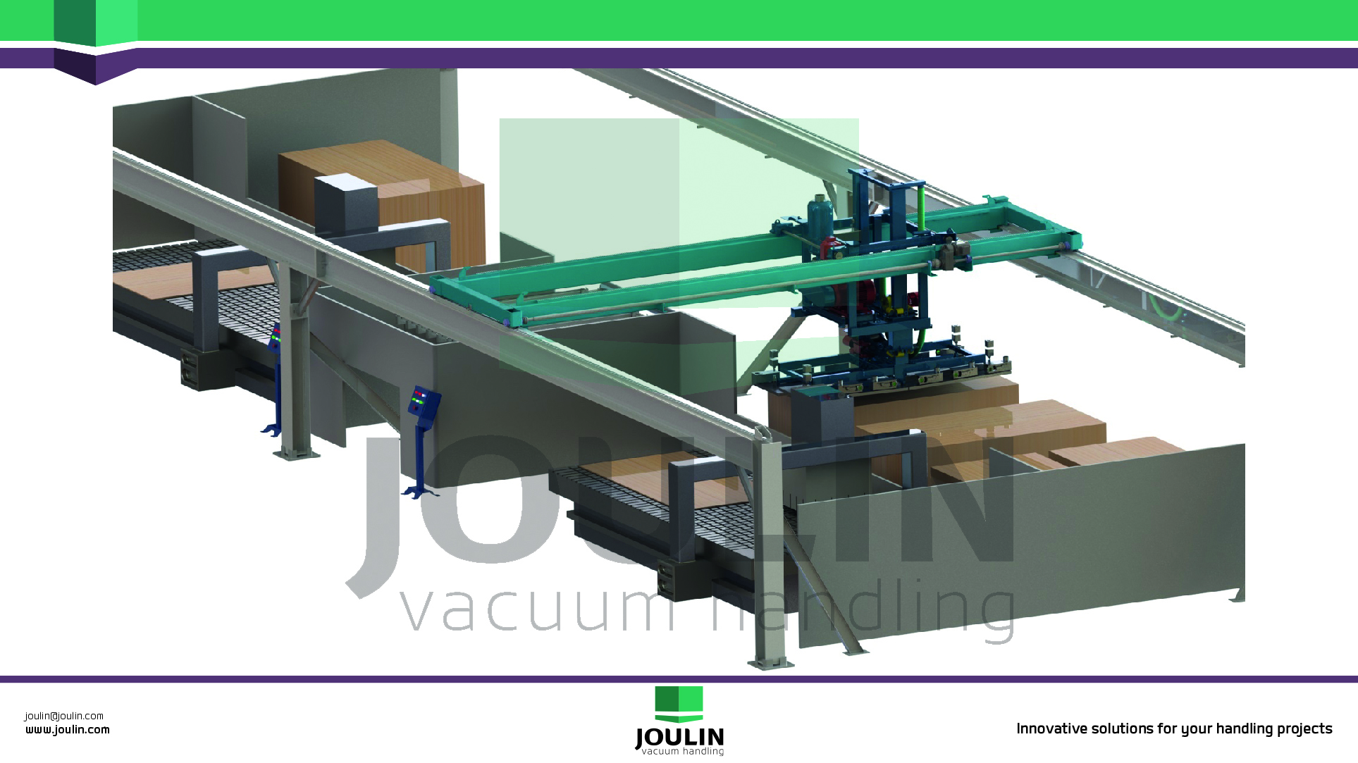 Joulin - Examples of Installations